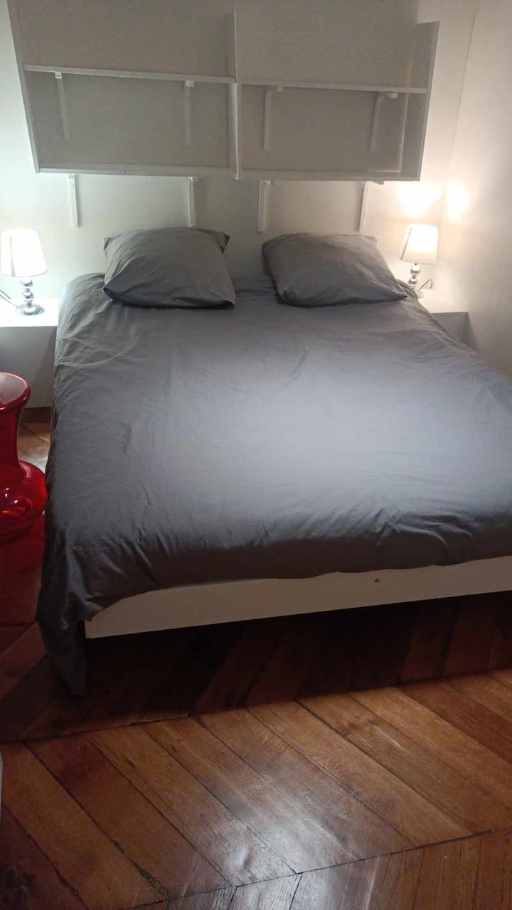 Chambre Confortable Et Ensoleillée Avec Sdb Privée - 巴黎