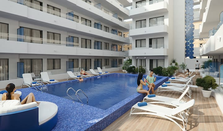 Apartamento 3 Pax Jabeque Blue - Islas de Ibiza