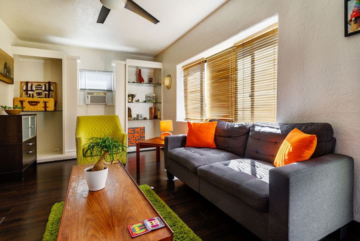 Walkable Quiet North Park Retreat| Ac, Bbq Grill - Lincoln Park - San Diego