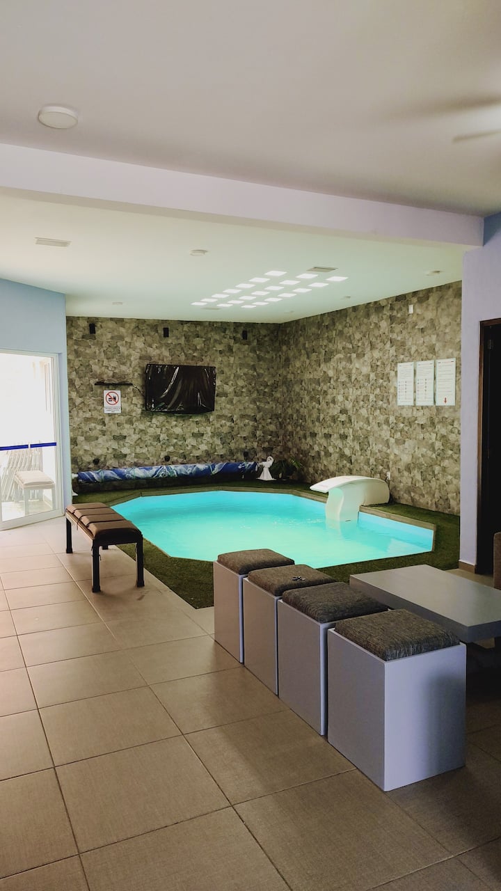 Nice House With Indoor Pool & Grill - Santiago de Querétaro