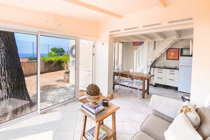 Calm Private Garden Seaview Shared Pool Parking - Sanary-sur-Mer