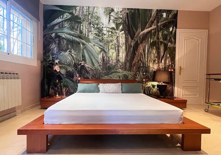 Relaxing Suite W/ Pool, Terrace & Parking - Granollers