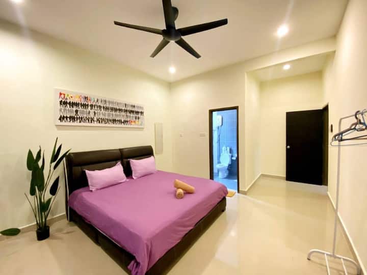 Modern Cozy House 3room 8pax@ Alma Jusco Bm - Bukit Mertajam