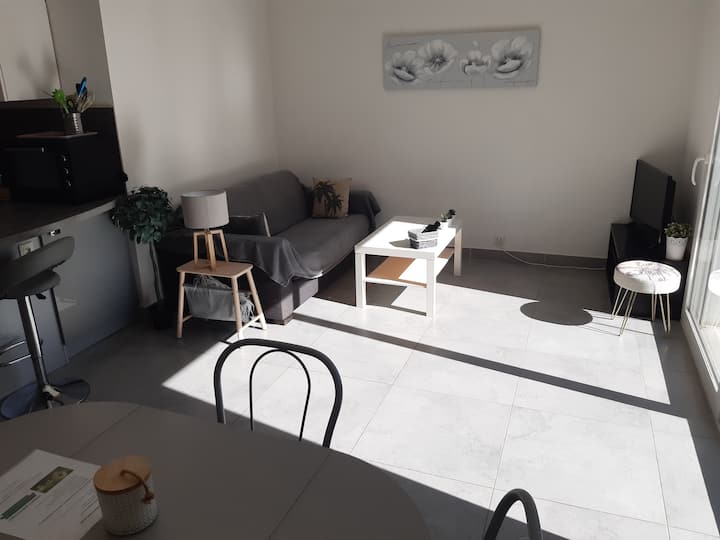 Logement 45m2 Avec Jardin. Proche Chamrousse - Meylan