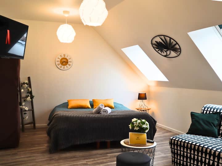 Adorable Studio En Centre-ville Avec Parking - Saint-Omer