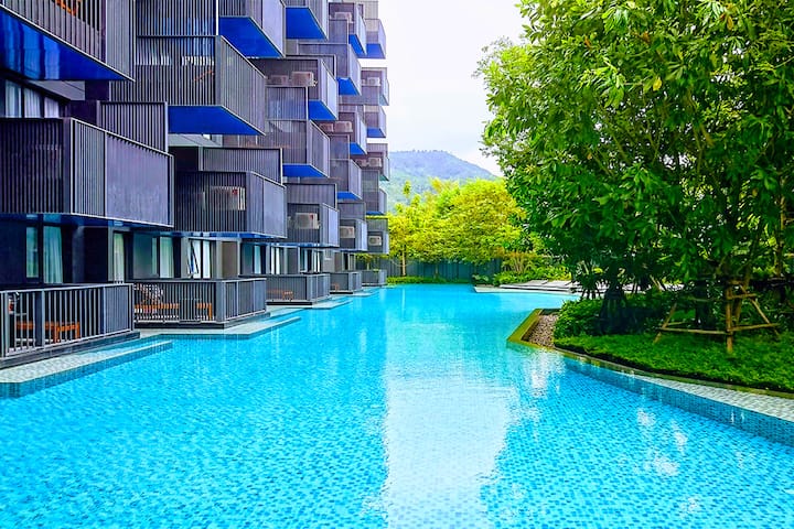 J25 600m To Patong Beach Studio With 2 Pools & Gym - Pa Tong