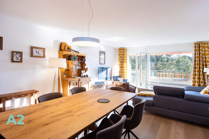 Au Centre, Spacieux, Lumineux, Au Pied Des Pistes - Crans-Montana