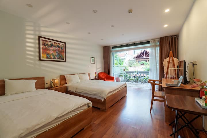 April Promo •Old Quarter•balcony•free-laundry•lift - ハノイ