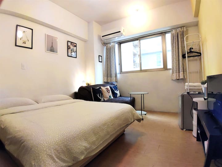 劍潭捷運站精緻套房(適合1~4人合住)-靠近士林夜市生活機能便利-歡迎月租30天以上(私訊詳談) - Taipei