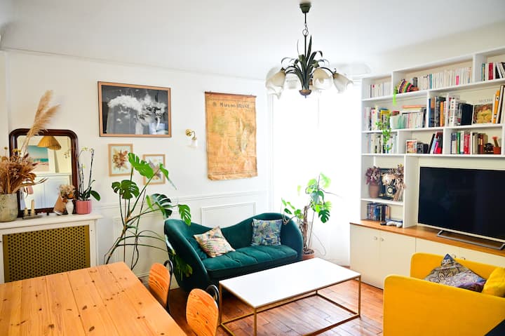 Clichy - Bel Appartement 60m2 Avec Balcon - Aubervilliers