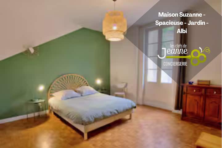 Maison Suzanne - Spacieuse - Jardin - Albi - Albi