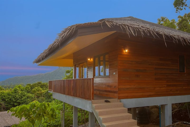 Sea View Jungle Eco-pool House - Ko Pha Ngan