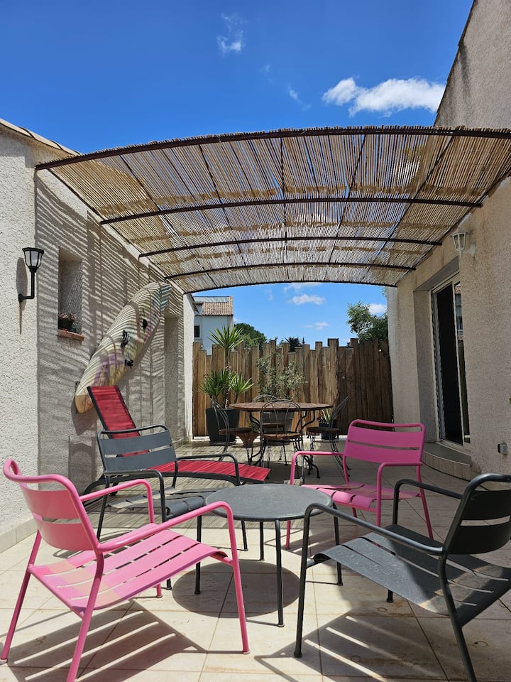 Maison Au Calme, Située Entre Mer Et Garrigue - Castries