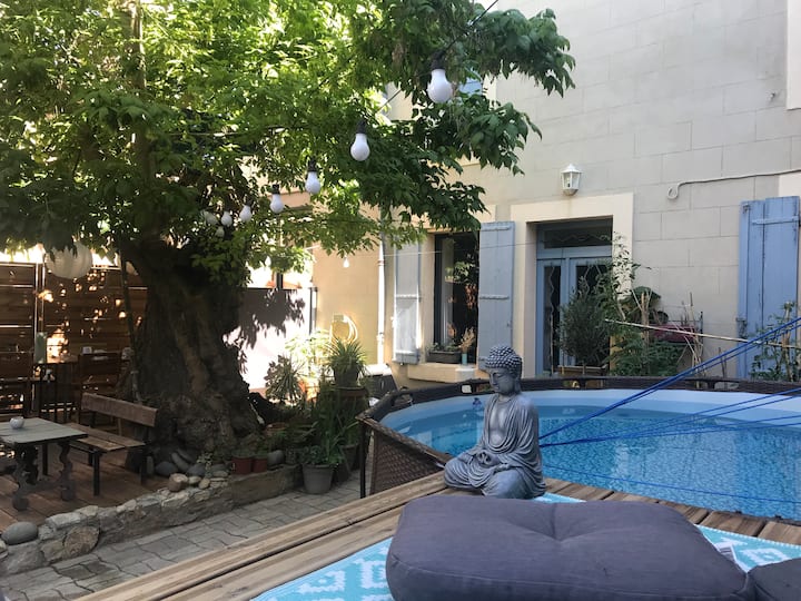 Maison Spacieuse Avec Piscine à 8km Des Plages - Narbonne