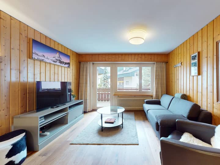 Magnifique Appartement Avec Une Vue Sur Le Cervin - Zermatt