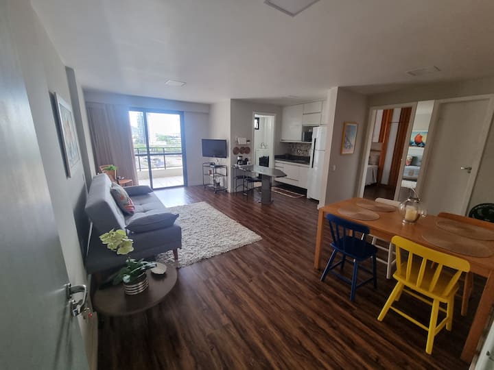 Apto. Completo E Confortável Na Enseada Do Suá. - Vitoria