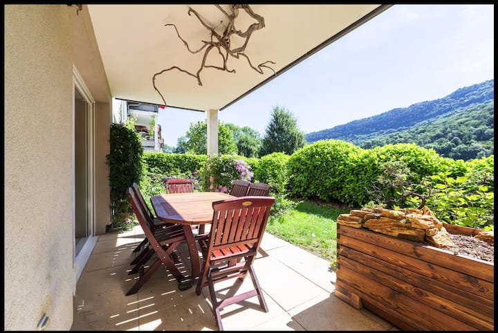 Vue Montagne, Avec Jardin, à 5 Min D'annecy Centre - Annecy