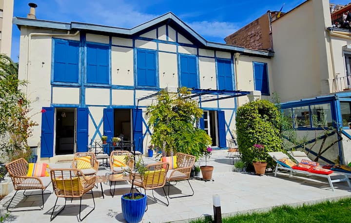 Villa De Charme 4 Chambres Proximité Port De Nice - Nice