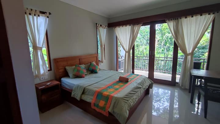 Cozy Room With Balcony And Nature View In Ubud #4 - Ubud
