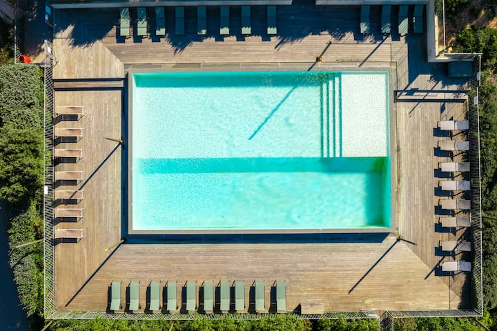 Bergerie à 1.3km De La Plage Piscine Chauffée - Plage de Palombaggia
