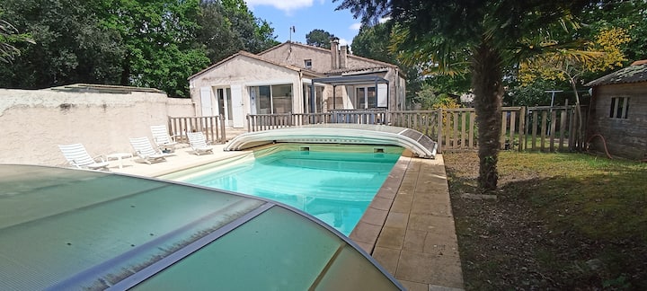 Pavillon 8/10 P Avec Piscine Couverte Proche Plage - Île d'Oléron