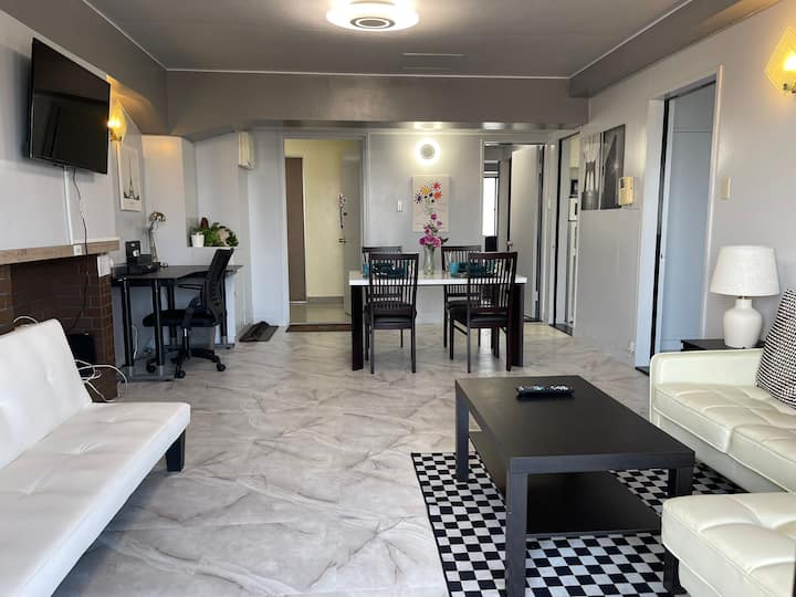 2br, Kobe Apt For 7 W/ Seaview - Kobe