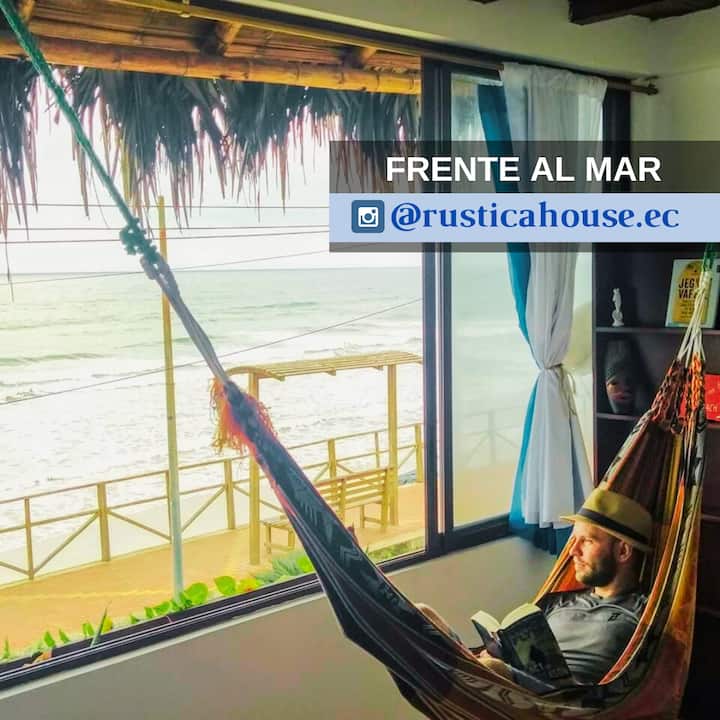 Studio Con Vista Panorámica Frente A La Playa - Montanita