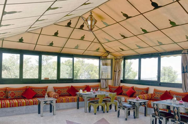 Villa Privée Avec Piscine & Vue Montagne - Ourika