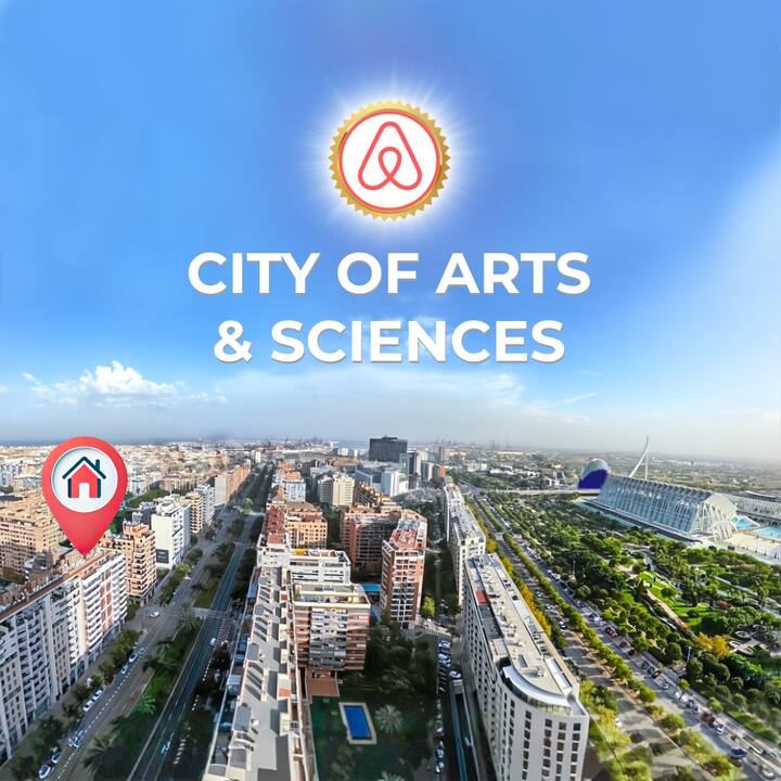 ⭐New⭐apartamento En Ciudad De Las Artes - スペイン バレンシア
