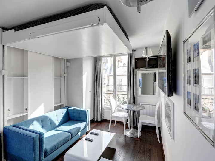 Mon Studio à Bastille Rénové Par Architecte - Paris