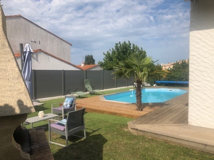 Agréable Maison  Royan Clim. Piscine Wifi Calme - Plage Royan
