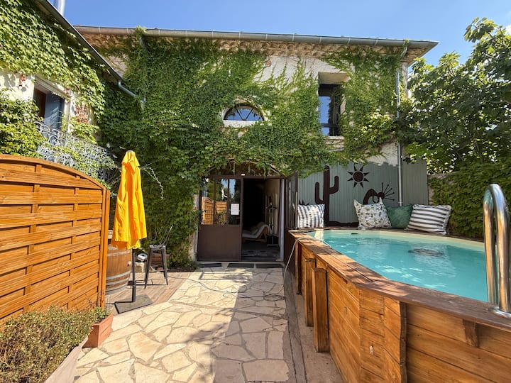 Le "Chai De La Gardiole" * Piscine * Clim * Jardin - Frontignan