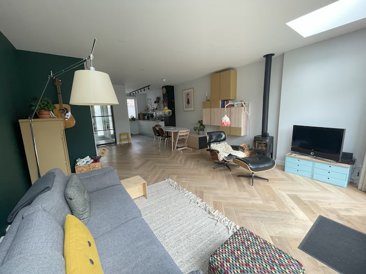 130 Sqm Family Home Near City And Sea With Garden - Zuid-Holland