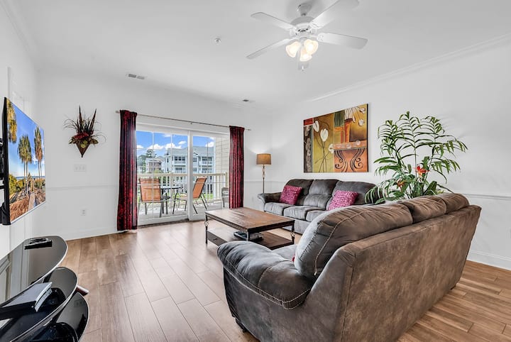 Magnifique Condo Près De La Beach & Golf - Myrtle Beach, SC