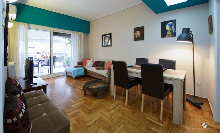 1.ap.52m²/4th/balcony@mavili Sq.& Ampelokipi Metro - Athens