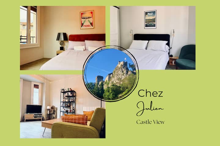 Chez Julien - Vue Château - Lourdes