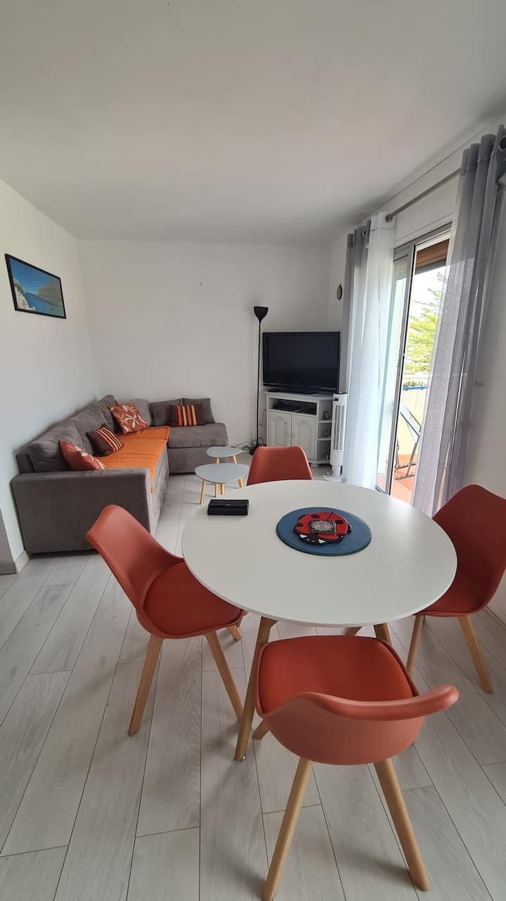 Coquett2(parking Privatif ) 5mn à Pied Des Plages - Six-Fours-les-Plages