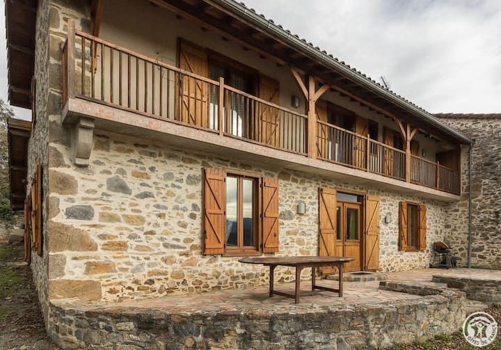 Grand Gite Indépendant à La Ferme - Vue Pyrénées - Saint-Gaudens