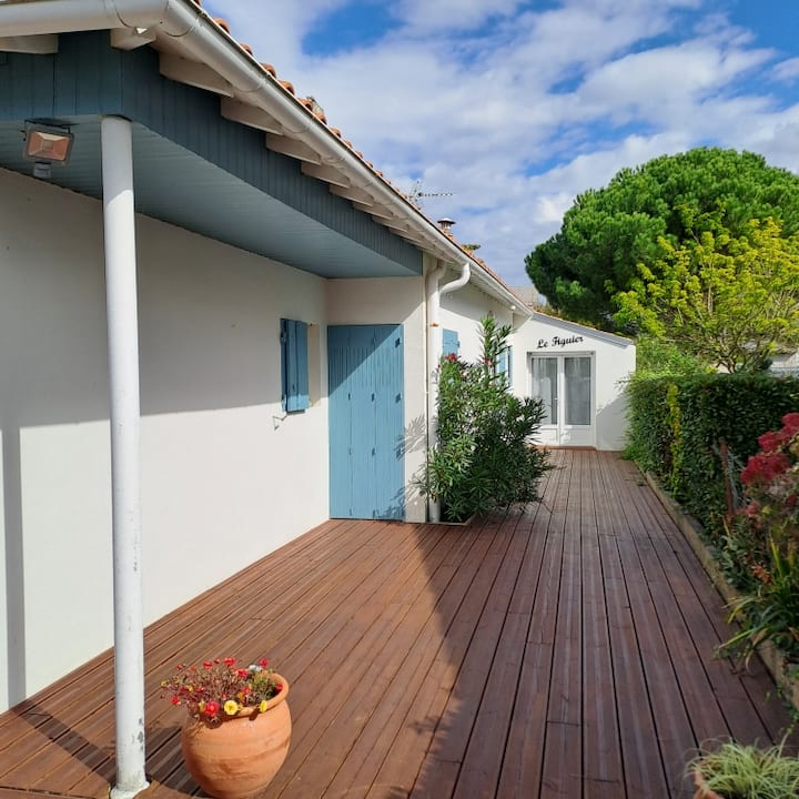 Le Figuier,  Agréable Maison De Vacances. - Royan
