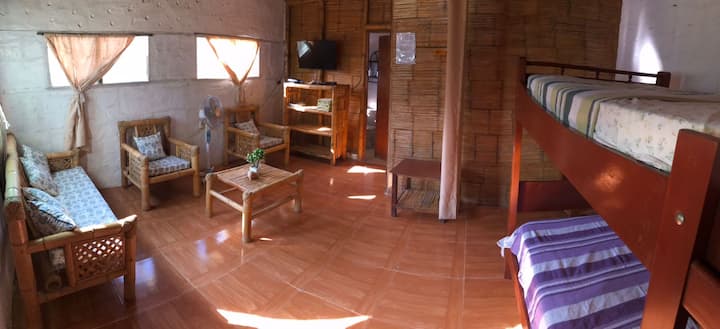Bungalow Familiar En Playa Pocitas - Máncora