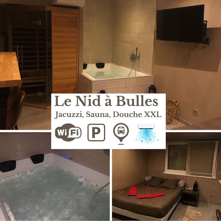 Loft 35m2 Sauna Jacuzzi 10min Centre Strasbourg - Schiltigheim