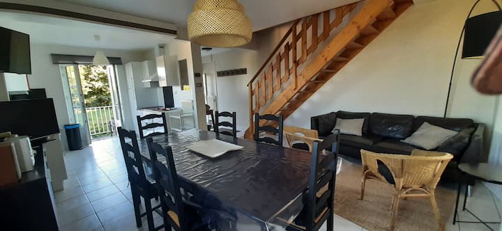 Besse Spacieux Appart Terrain Privé - Ski, Randos - Super-Besse