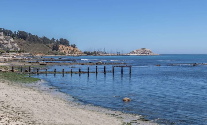 Dpto- Espectacular Vista Al Mar. - El Quisco