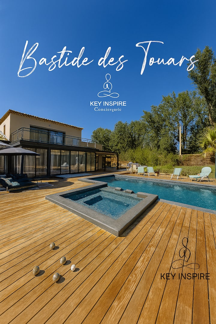 Bastide Moderne Callian Piscine, Pétanque, Nature - Montauroux