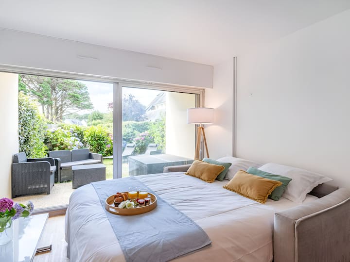 Charmant Studio Jardin Bord De Mer Carnac-plage - Carnac