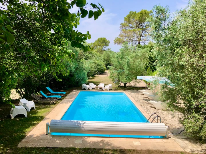 Villa Climatisée 10/11pers Piscine Privée, Chevaux - Var