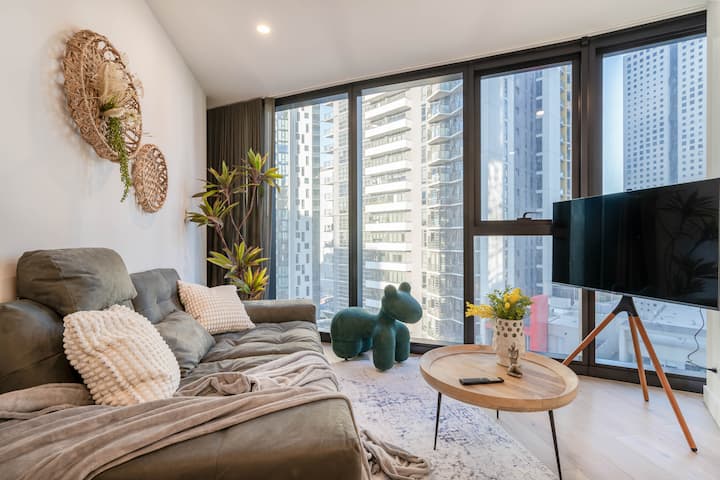 Designer Apt Southbank, Close To Crown And Mcec #4 - 墨爾本