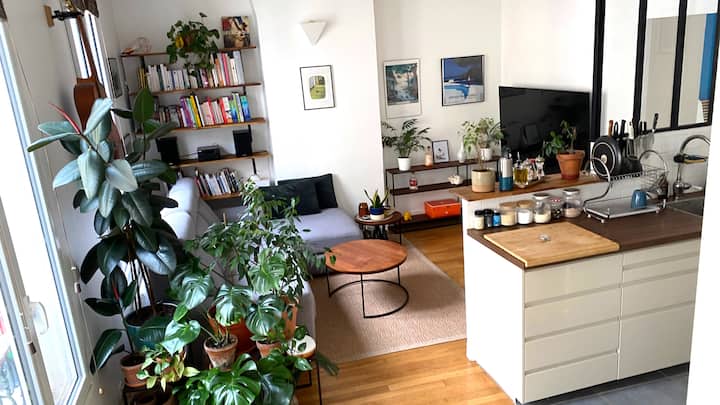 2 Pièces Calme Proche Montmartre - Quartier de Belleville