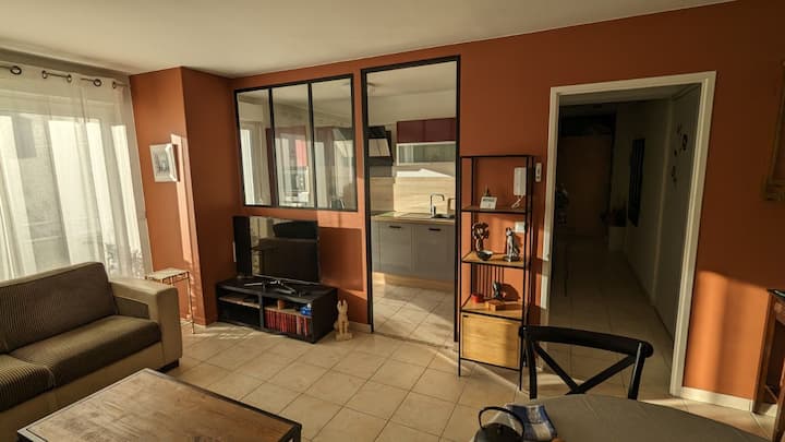 Bordeaux Cauderan Spacieux Appt Terrasse Et Balcon - Aeropuerto de Burdeos-Mérignac (BOD)