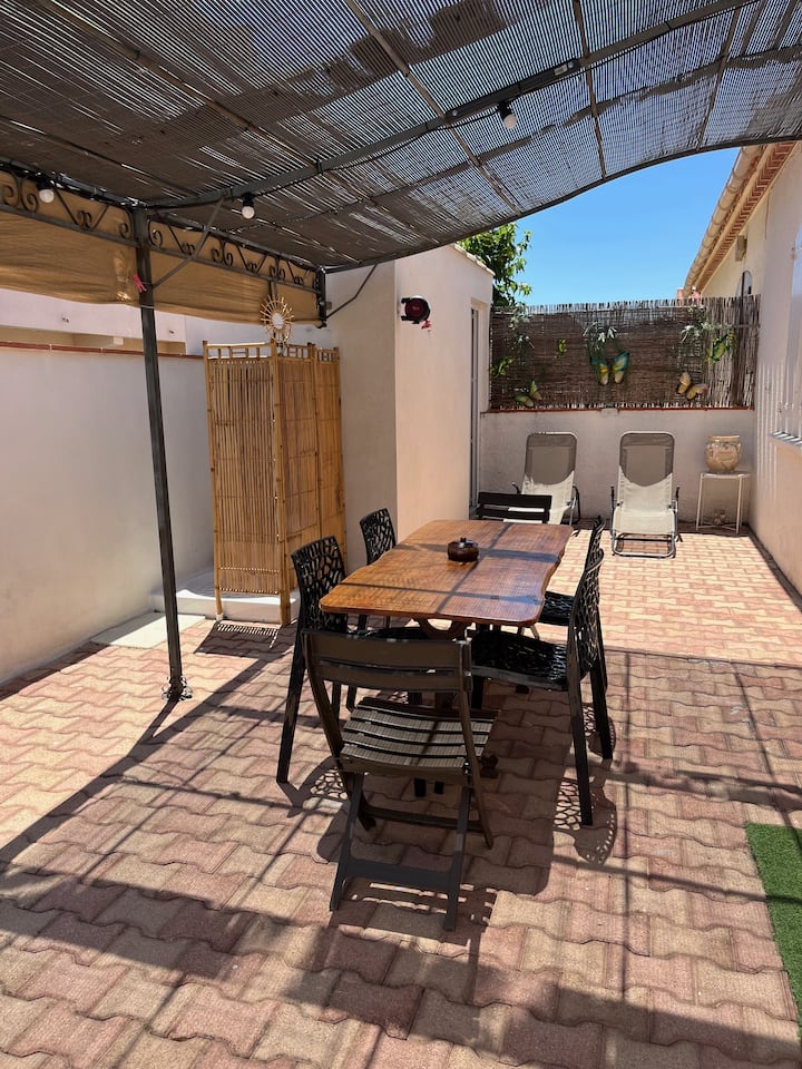 Agréable Maison 50 M De La Plage - Port-la-Nouvelle